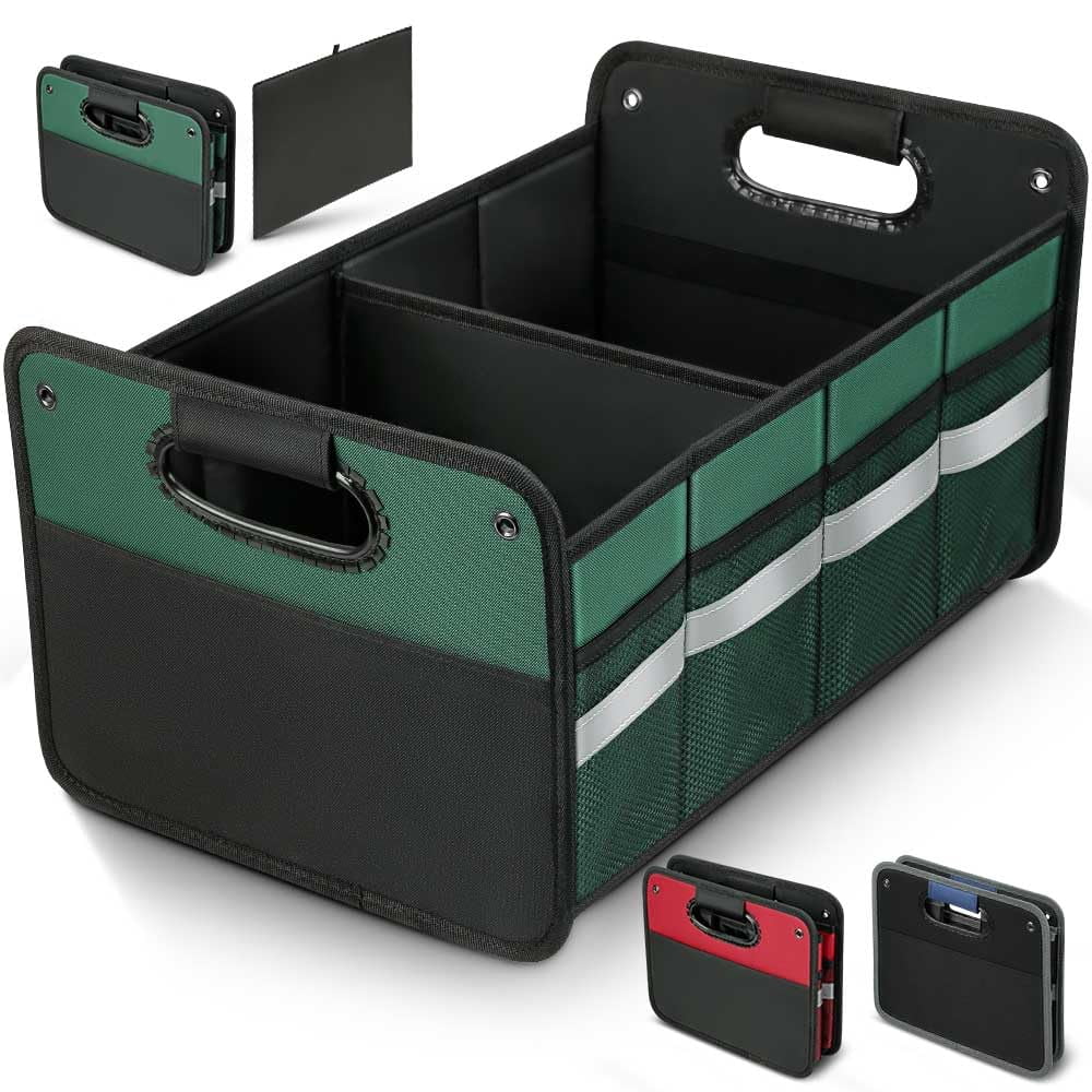 WINHUNT Car Trunk Organizer, Car Storage AIS1 Organizer, Collapsible ...