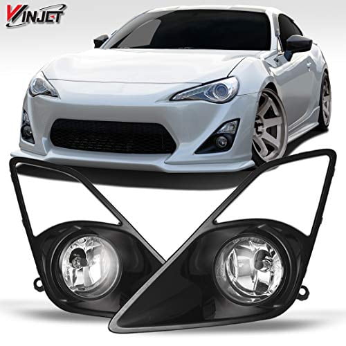 Winjet Clear Lens Fog Light Kit For 2013-2016 Scion Fr-s Wiring Kit And ...