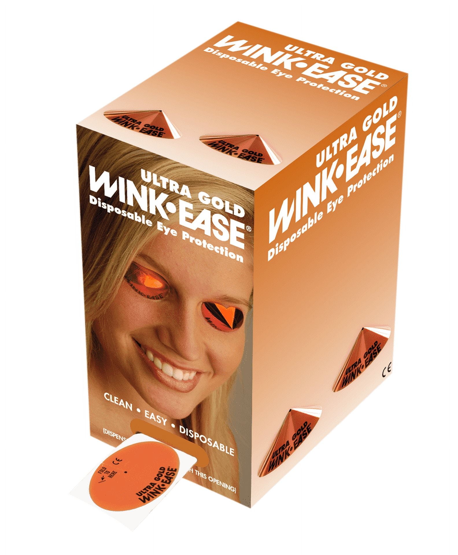 WINK EASE Disposable UV Eye Protection 250 Pair Roll Dispenser - Single ...