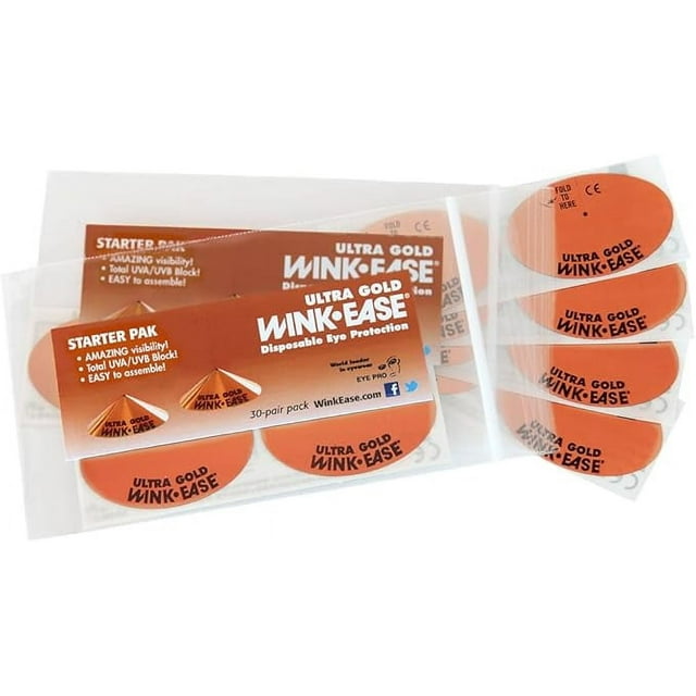 WINK EASE Disposable UV Eye Protection 50 Pair Pack - Single Use ...