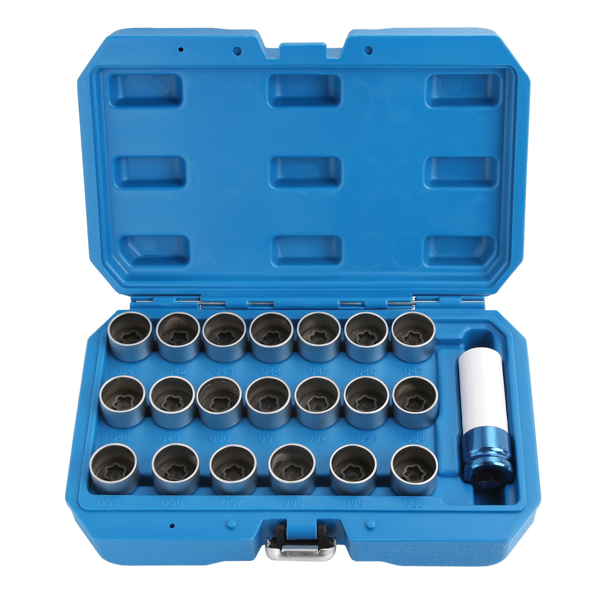 WINMAX AUTOMOTIVE TOOLS Master Lock Wheel Lug Nut Stud Key Set Removal ...