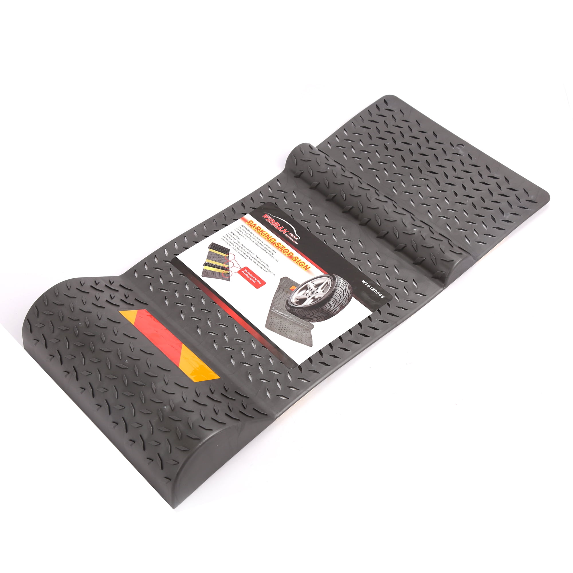WINMAX AUTOMOTIVE TOOLS Parking Mat Wheel Retainer Stopper Block Tire ...