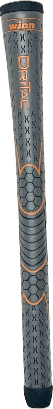 WINN DRI-TAC JUNIOR Golf Grip DARK GRAY/ORANGE - Walmart.com