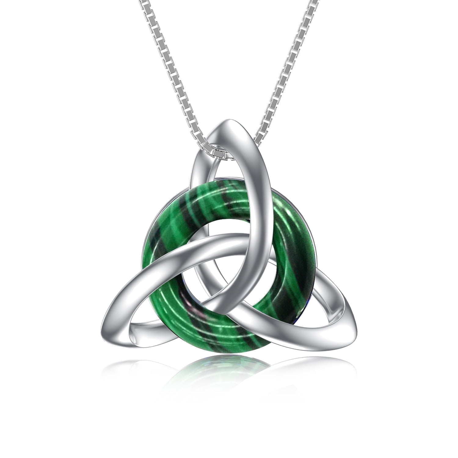 WINNICACA Graduation Gifts for Women Irish Gifts for Women Sterling Silver Celtic Knot Necklace ...