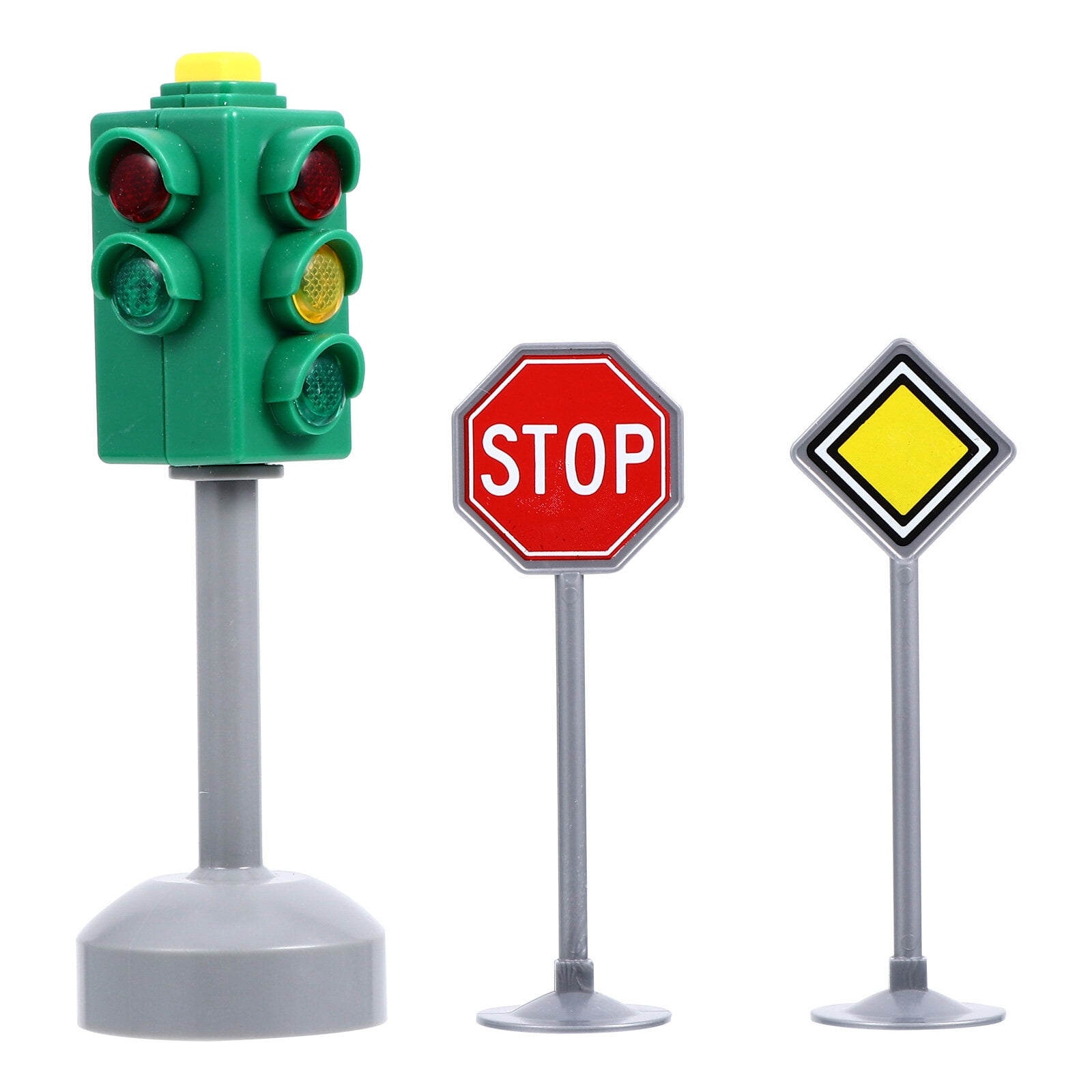 WINOMO 1 Set Kids Simulation Traffic Light Toy Kit Kids Safety ...