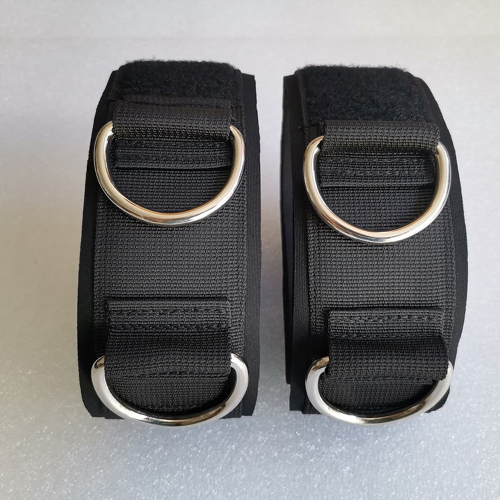 WINOMO 1 Set of Gym Accessories Adjustable Leg Press Rowing Strap Black ...