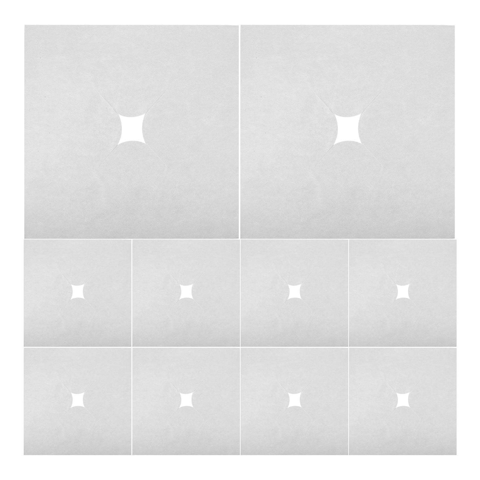 WINOMO 100 Sheets Disposable Massage Face Hole Cover Prevents Pollution ...