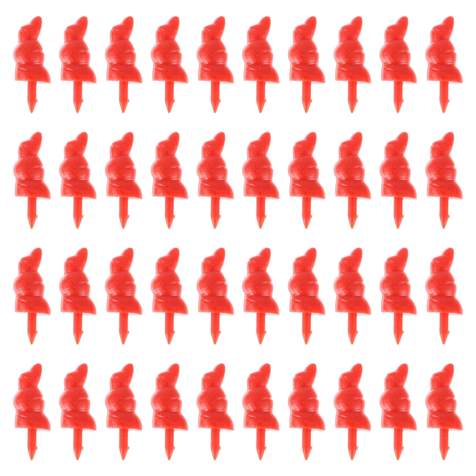 WINOMO 100pcs Plastic Snowman Nose Red for Snowman Faces and Winter ...