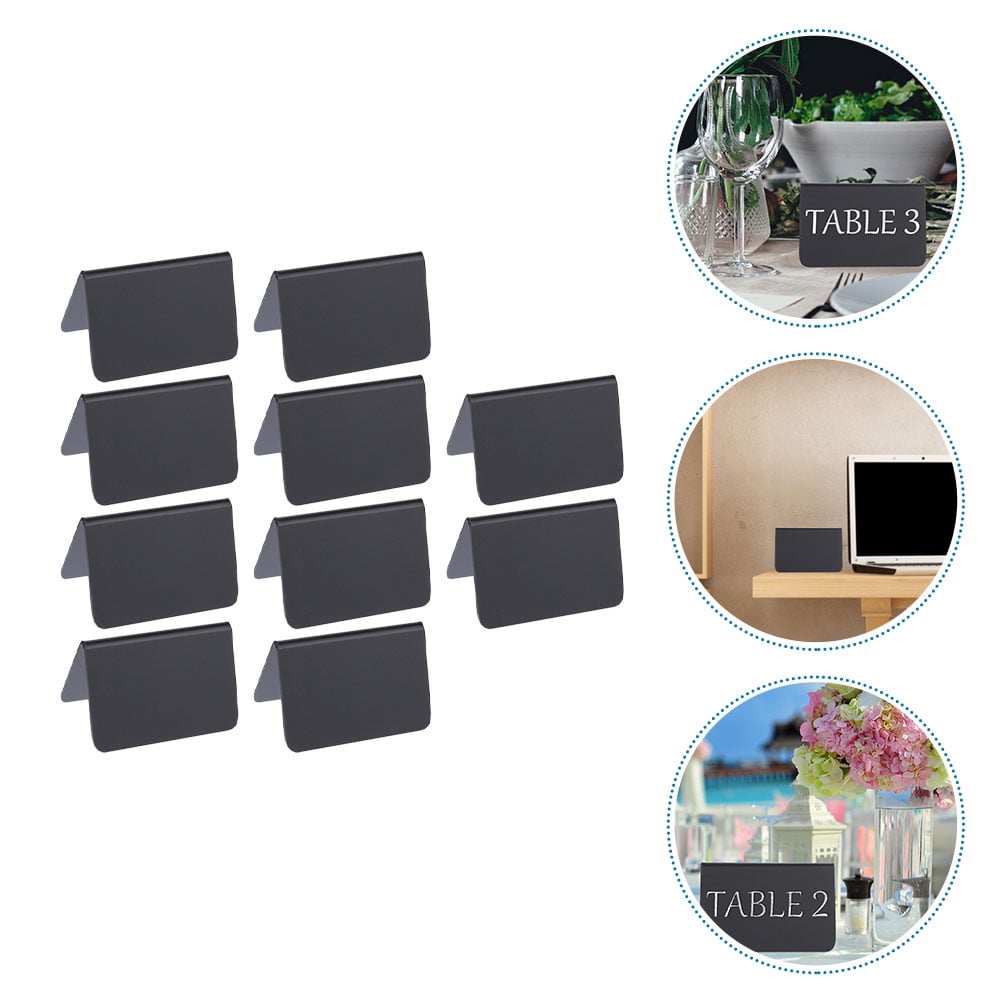 LEORX Blackboard Signs Message Boards Acrylic Tabletop Decor General ...