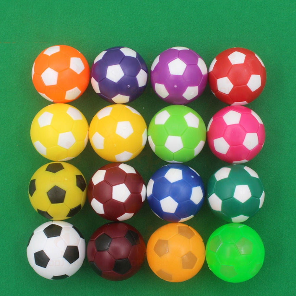 WINOMO 12pcs Football Toys Mini Table Soccer Footballs Plastic Games ...