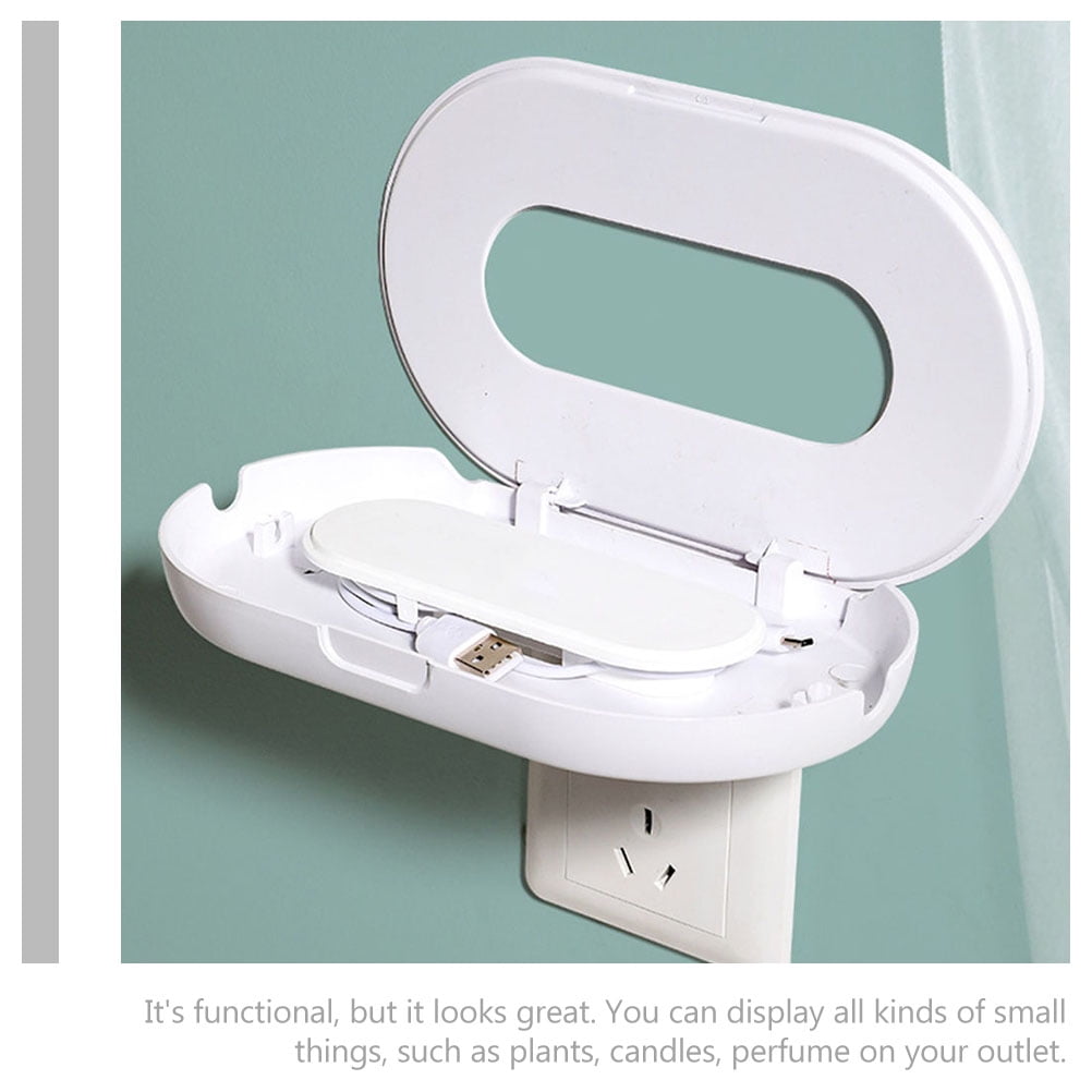 WINOMO Cables Organizer Abs Grey 1Pack 8.1X4.8X1.8In - Walmart.com