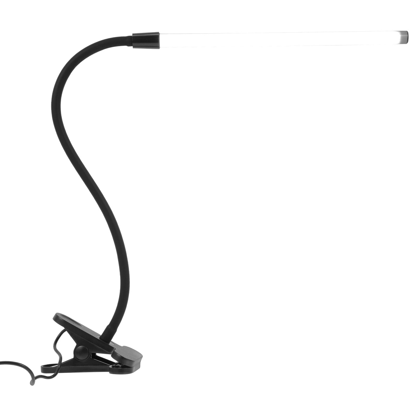 WINOMO 1Pc Bedside Lamp Clamp for Soothing Light Black Iron Clip on Bed ...
