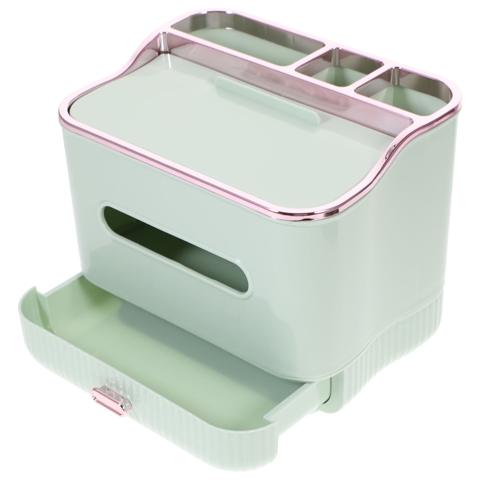 WINOMO 1Pcs Green PP Tissue Container Desktop Sundries Box For Remote ...