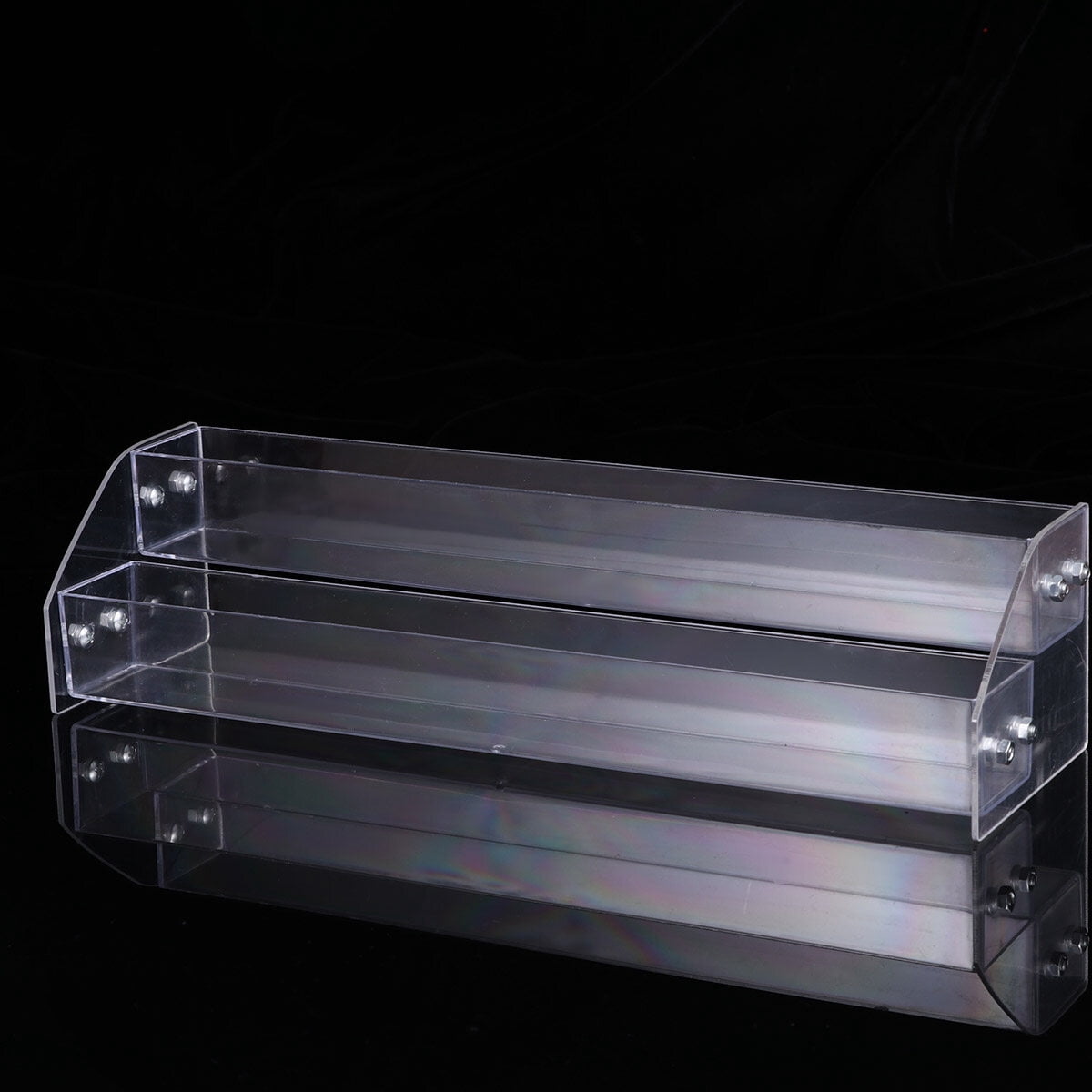 LEORX Multilayer Transparent Nail Polish Storage Organizer for Beauty ...