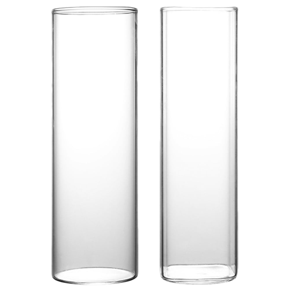 WINOMO 2Pcs Glass Cocktail Cup Beverage Drinking Glass Transparent Wine ...