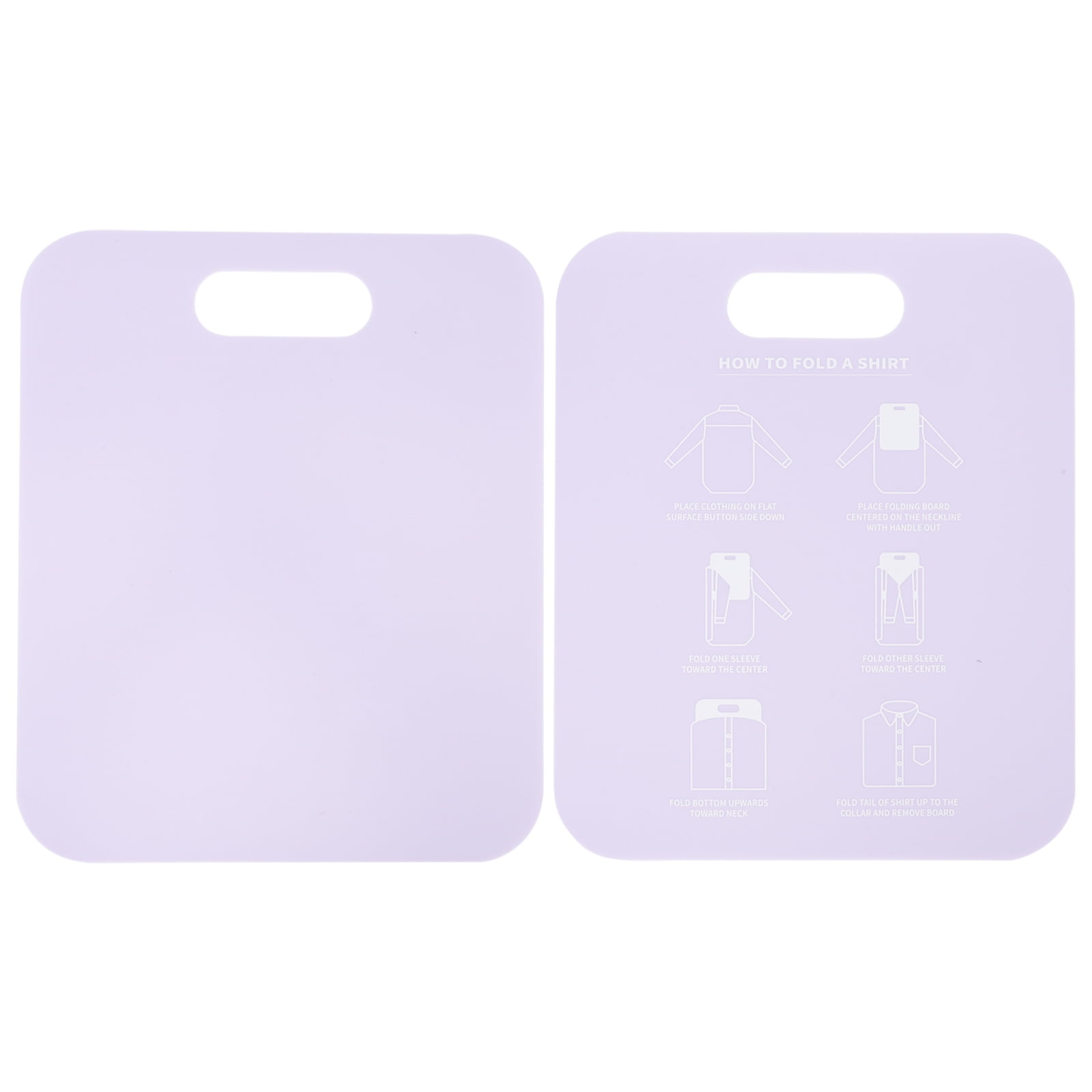 WINOMO 2Pcs Professional Shirt Cardboard Clothes Folder PP Simple ...