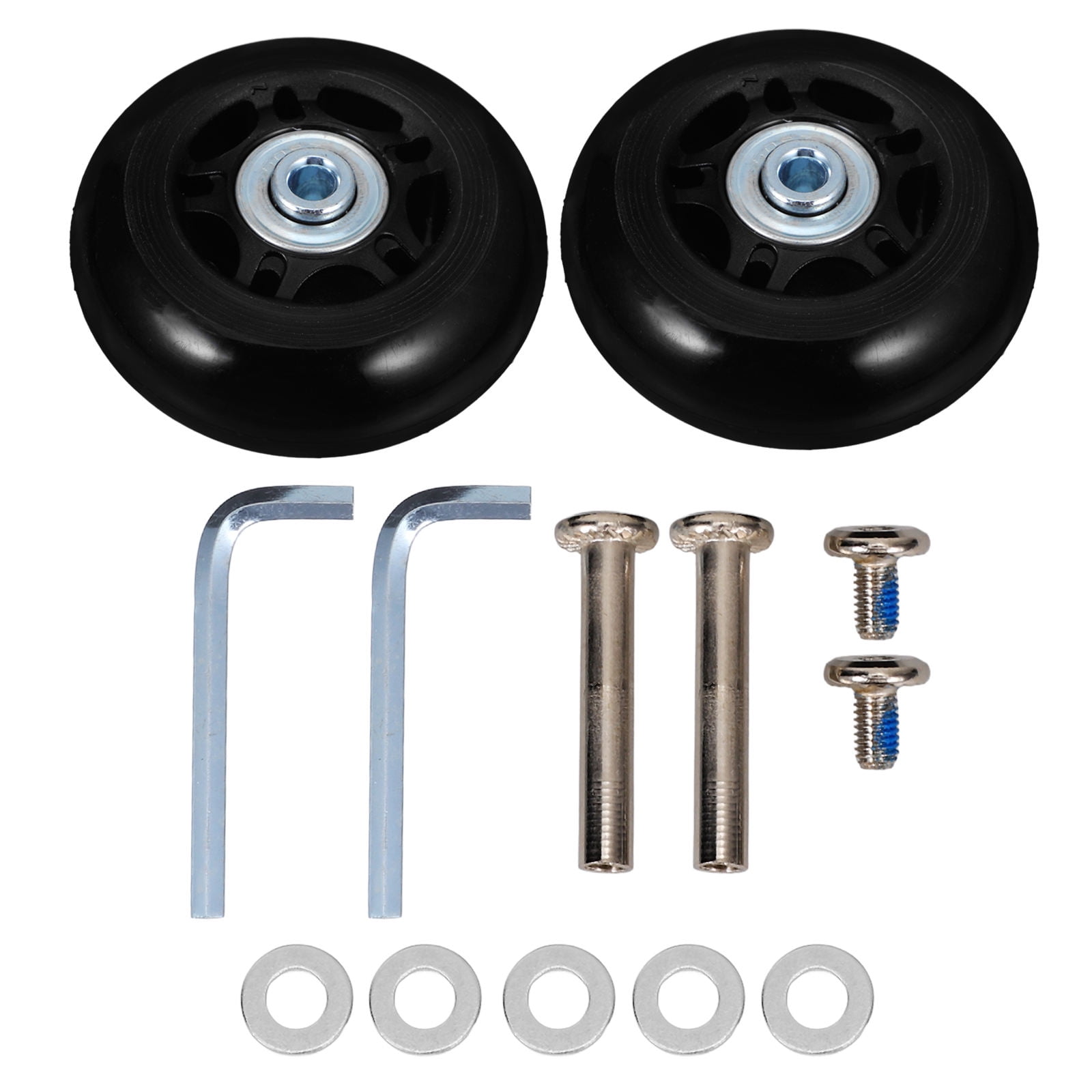WINOMO 2Pcs Wheels For Luggage Luggage Wheel Spare Part Smooth Movement ...