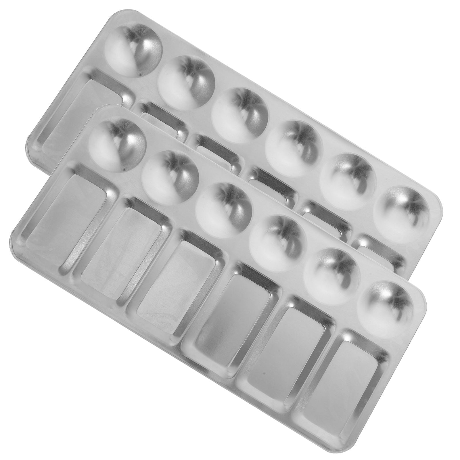 WINOMO 2Set Pigment Palette Paint Mixing Tool For Art Studio Users ...