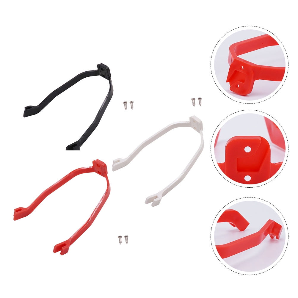 WINOMO 3Pcs Electric Scooter Rear Mudguard Rigid Support ABS Black for ...