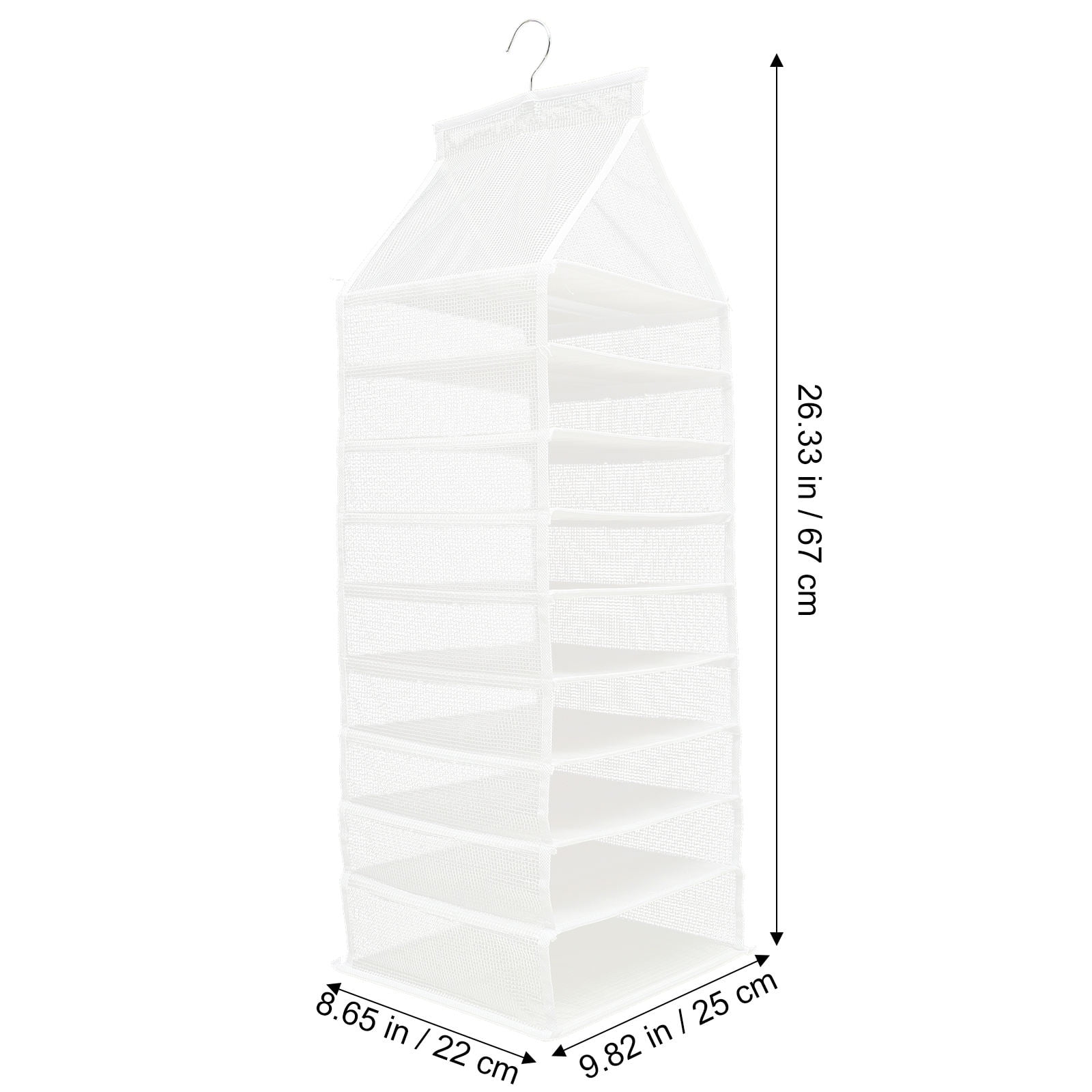 WINOMO Clothing Organizer Multi Layer Wardrobe Tiered Dividers 1 Set ...