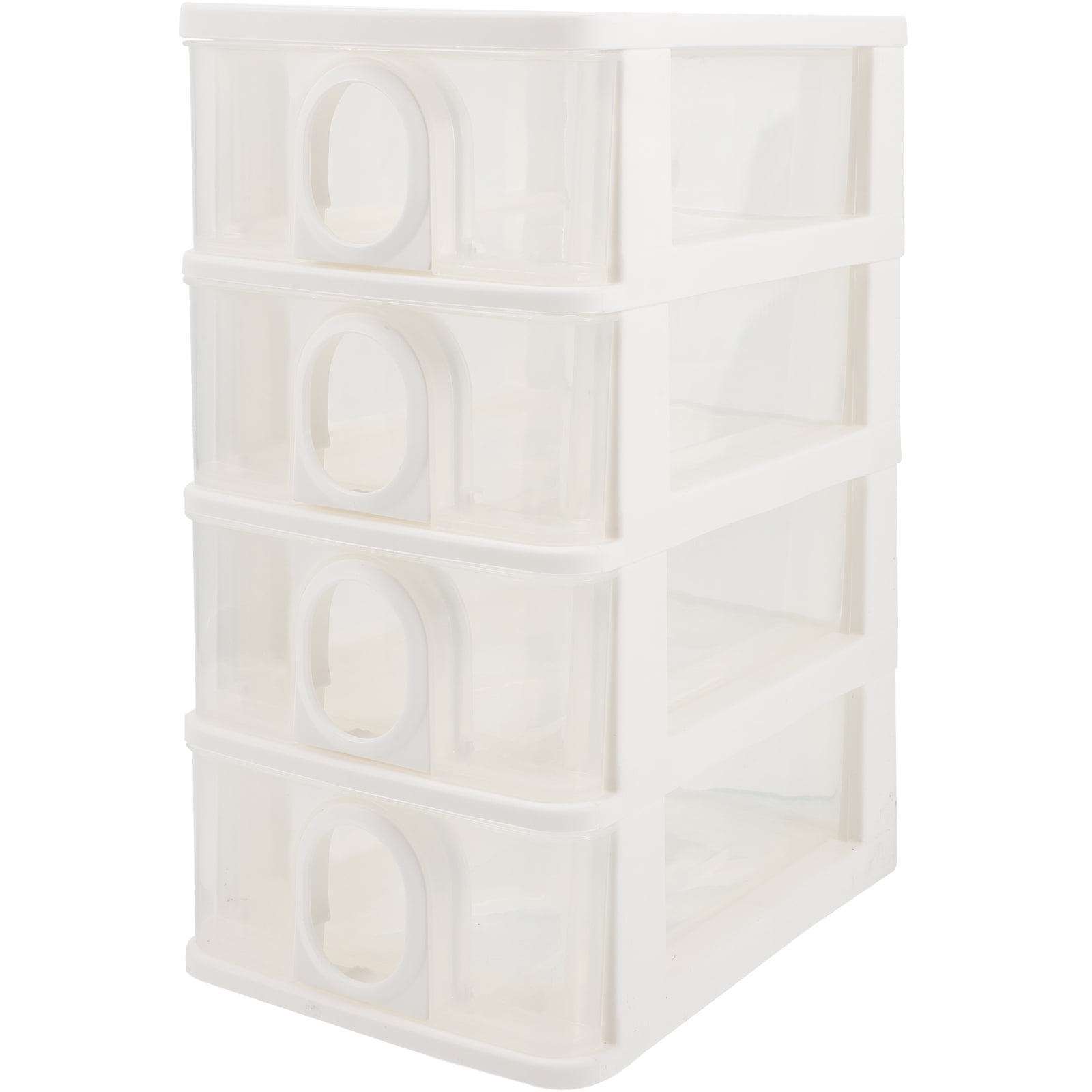 LEORX Compact White Drawer Organizer for Cosmetics and Sundry Items ...