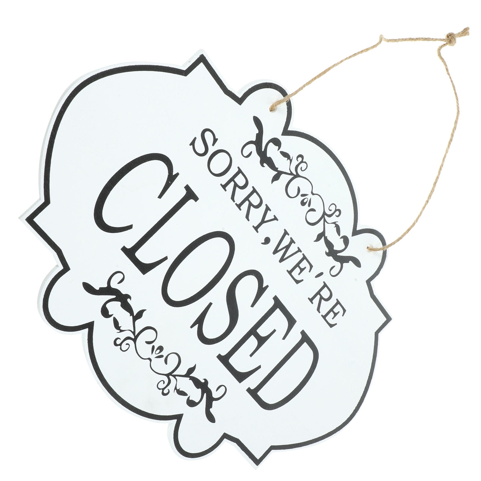 WINOMO Hanging Open Closed Sign Double-Sided Business Door Plate ...