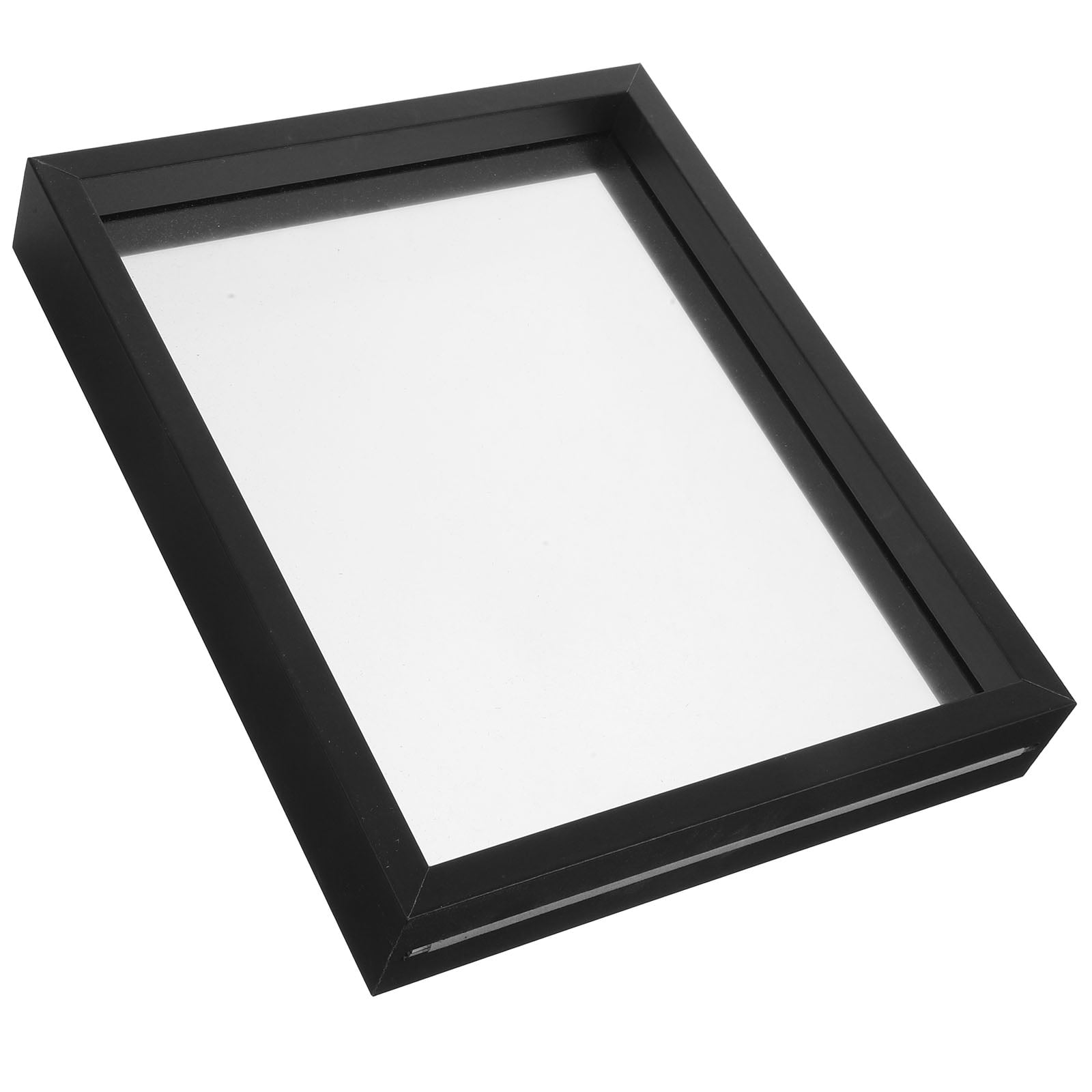 LEORX Desktop Display Holder Double Side Glass Picture Frame for Home ...