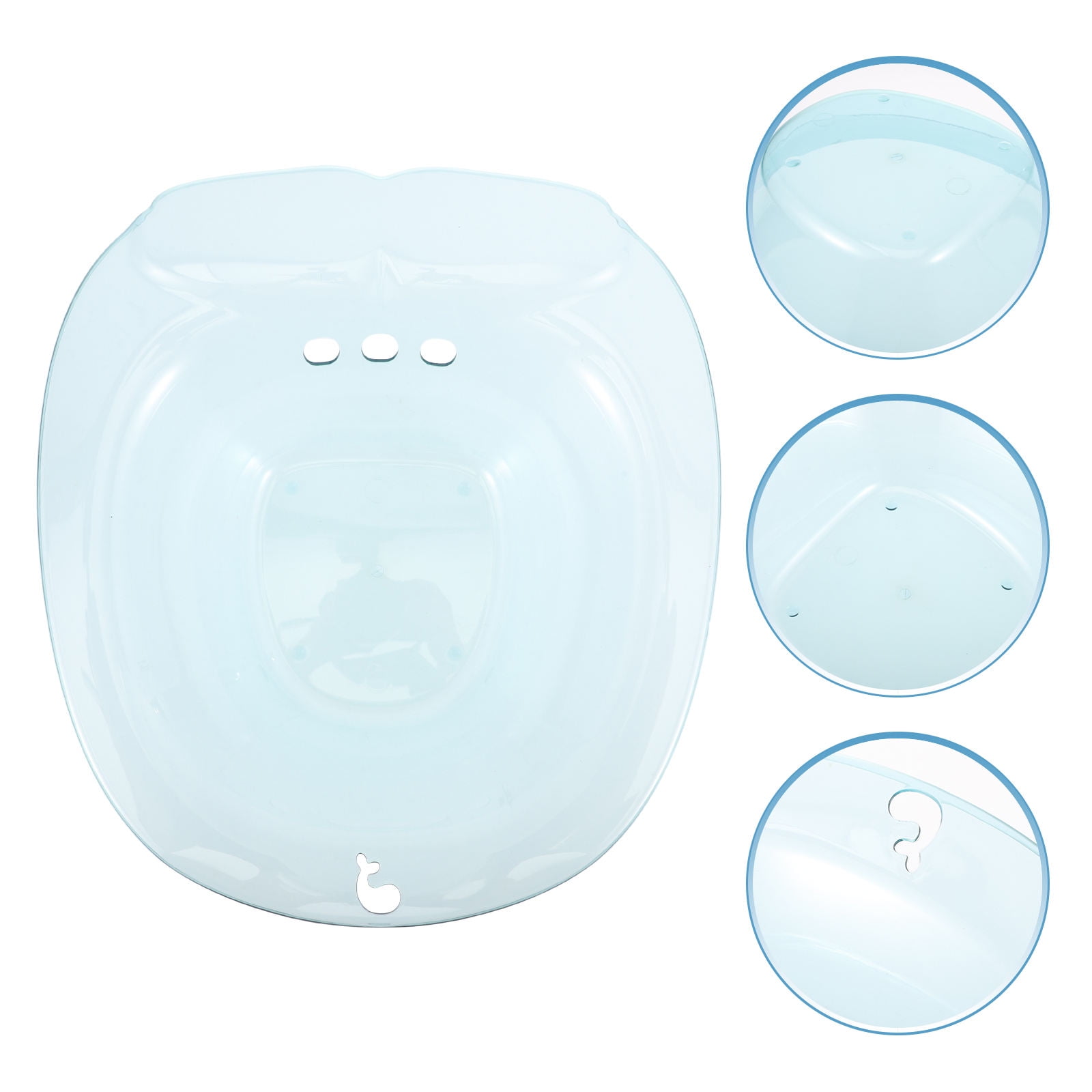 WINOMO Sitz Baths For Toilet Sitz Bath Basin Sky Blue PP Pregnant Women ...