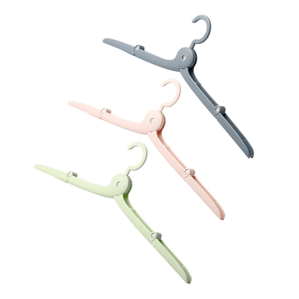 WINOMO Travel Folding Hanger 3Pcs Portable Hangers PP and Aluminum ...