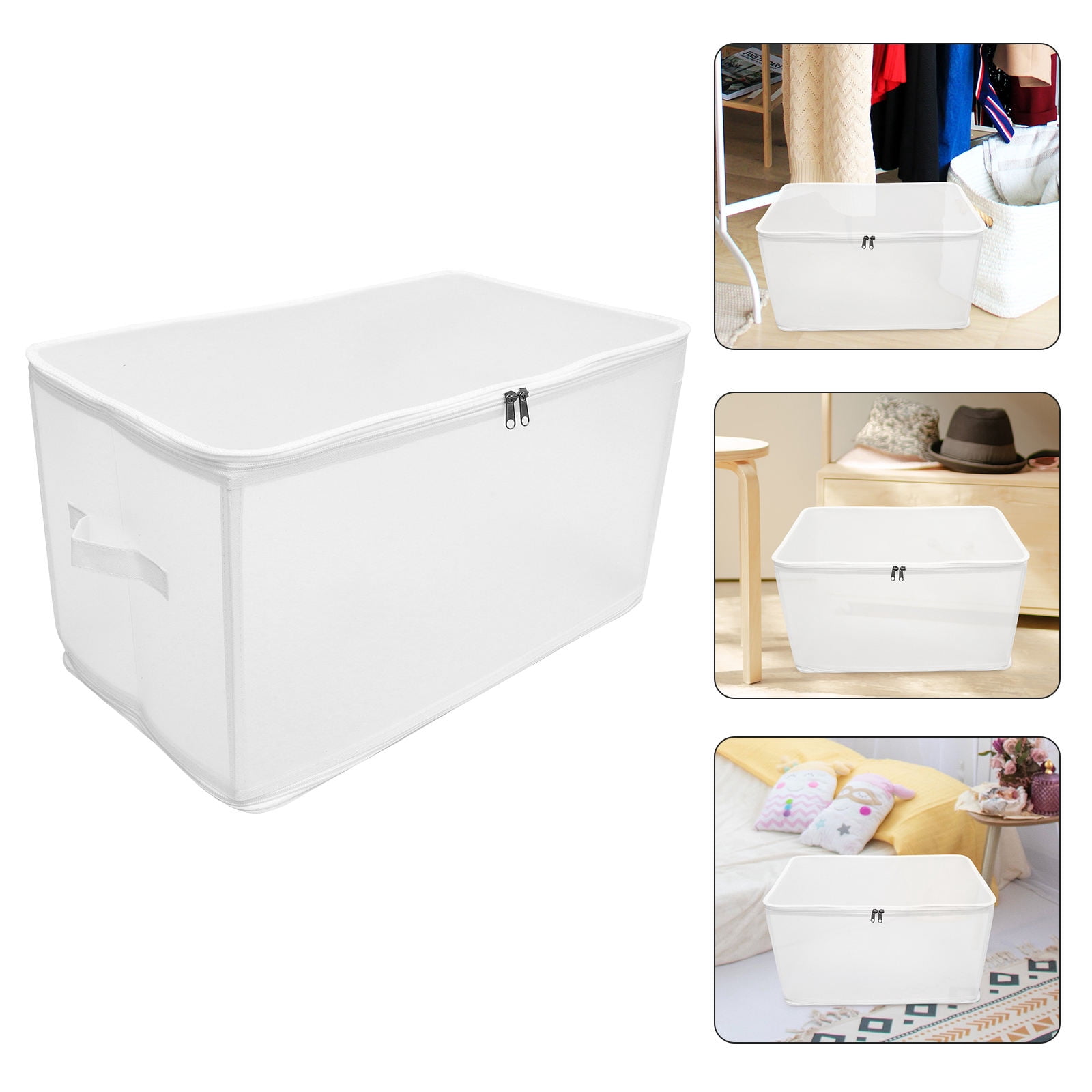 LEORX Practical White Clothes Organizer with Creative Design for ...