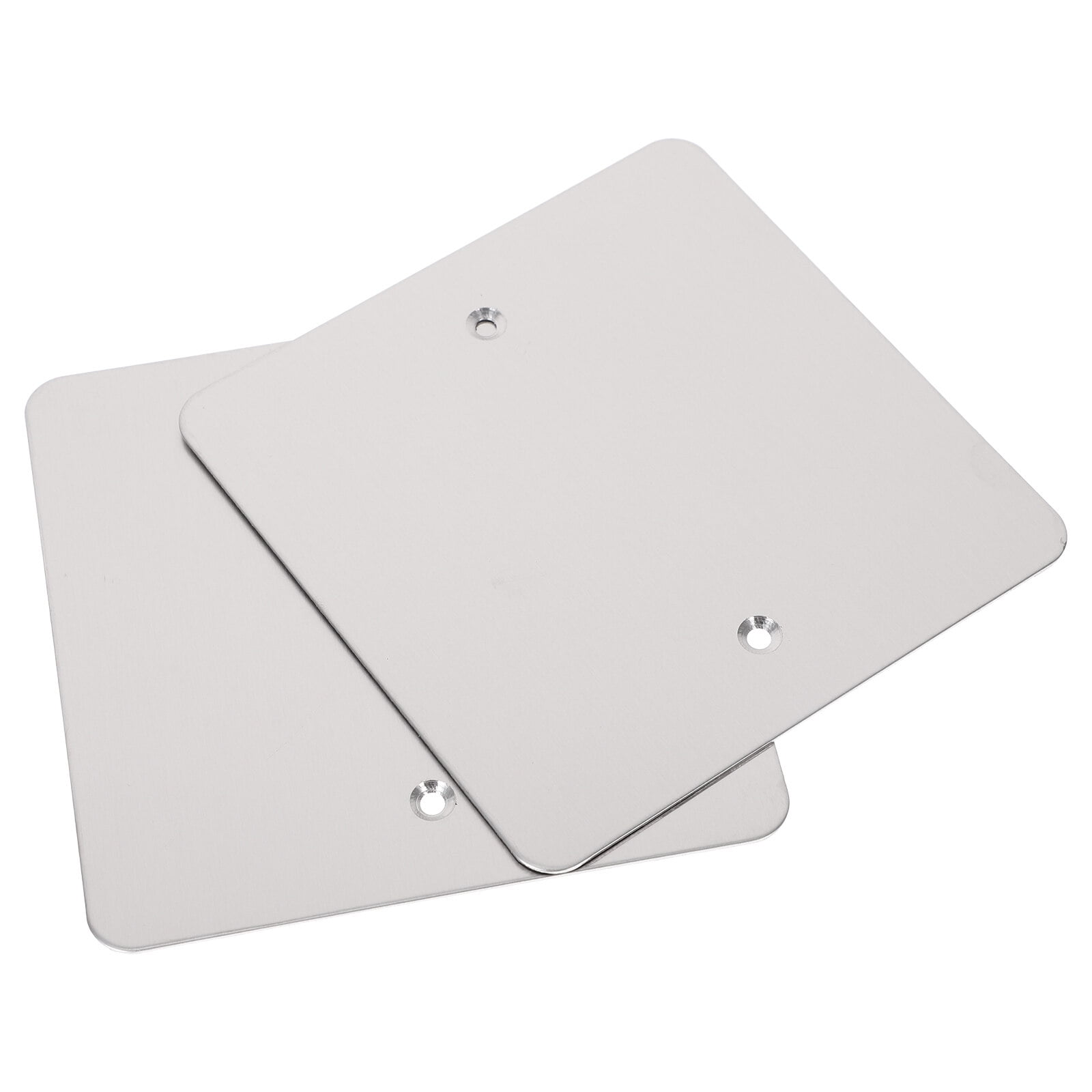 LEORX Socket Covers for Outlets Stainless Steel Silver 2Pcs - Walmart.com