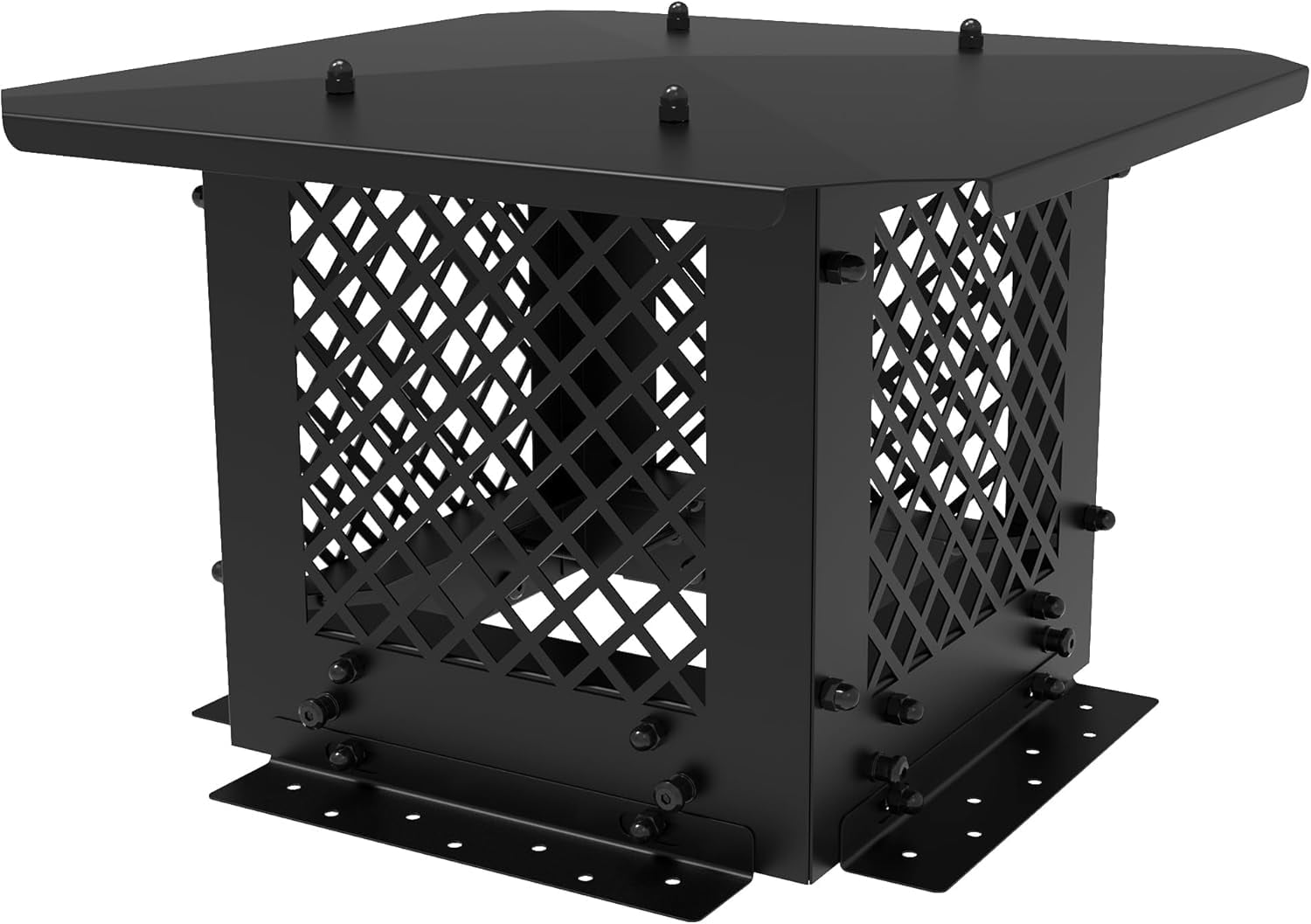 WINSOON Chimney Cap Galvanized steel chimney caps-10"x10" - Walmart.com