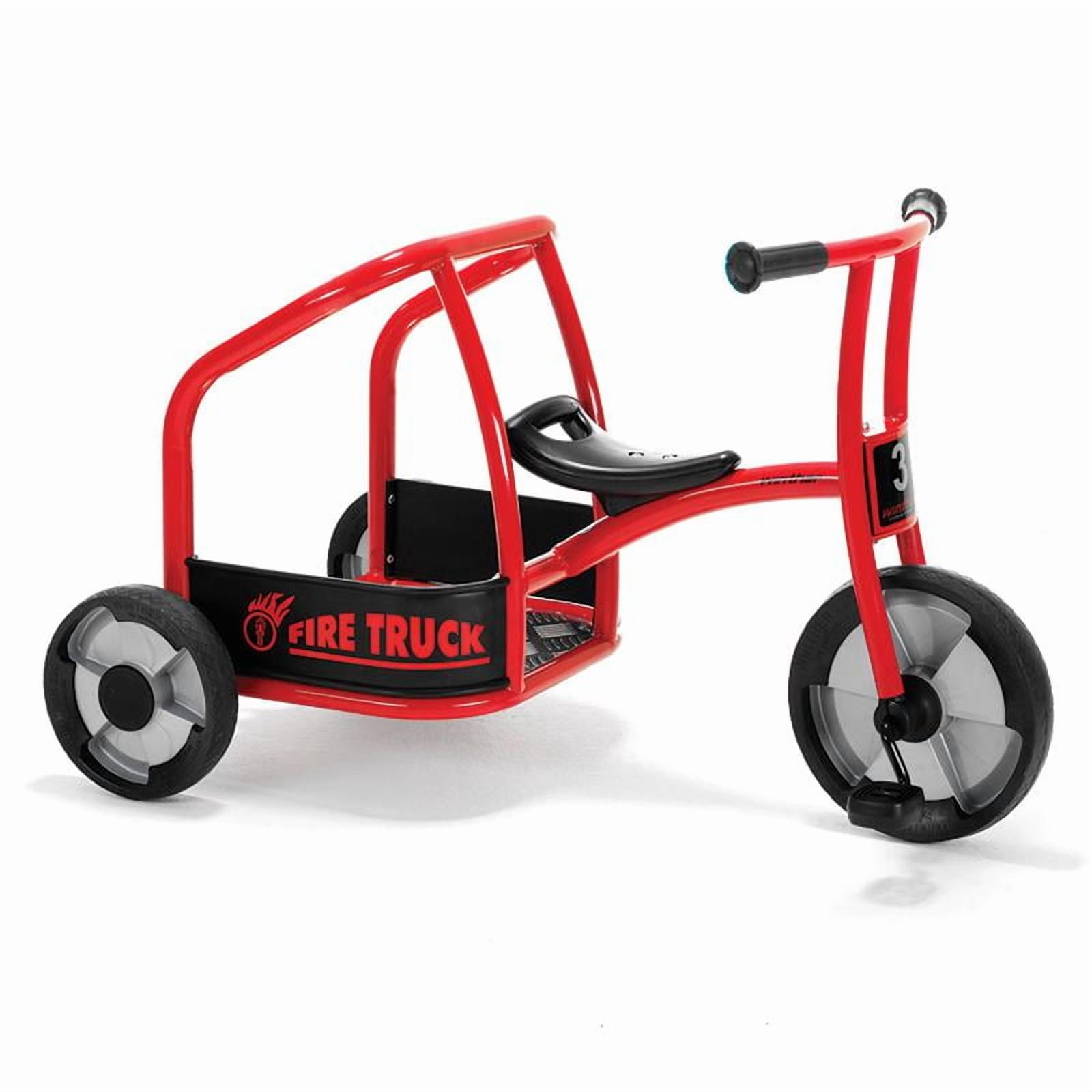 Winther Circleline Tricycle, Fire Truck, 24 1/16"H x 23 1/4"W x 39 13/ ...