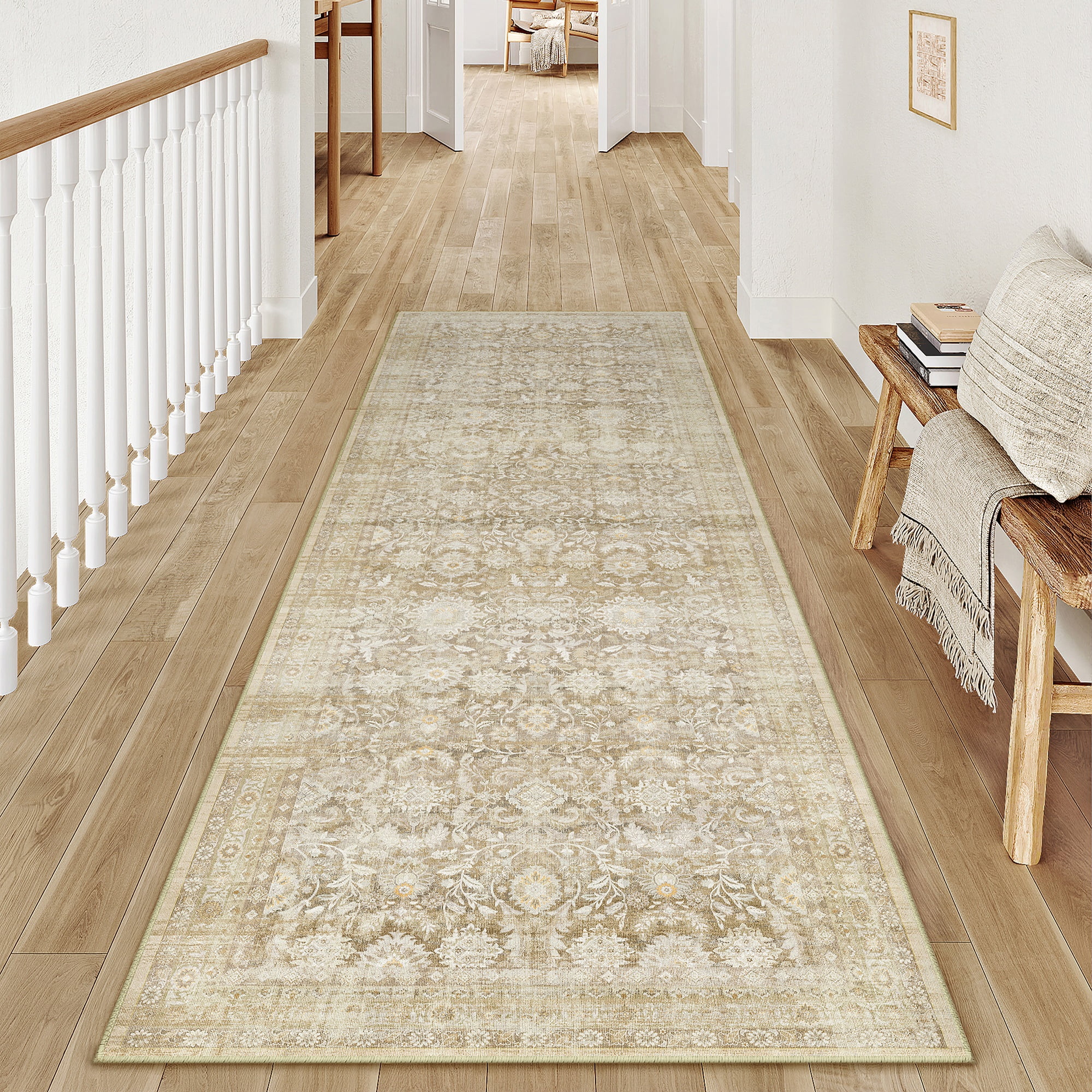 WIPONKEN 2x6 Runner Rugs for Living Room Bedroom Dining Room Office ...