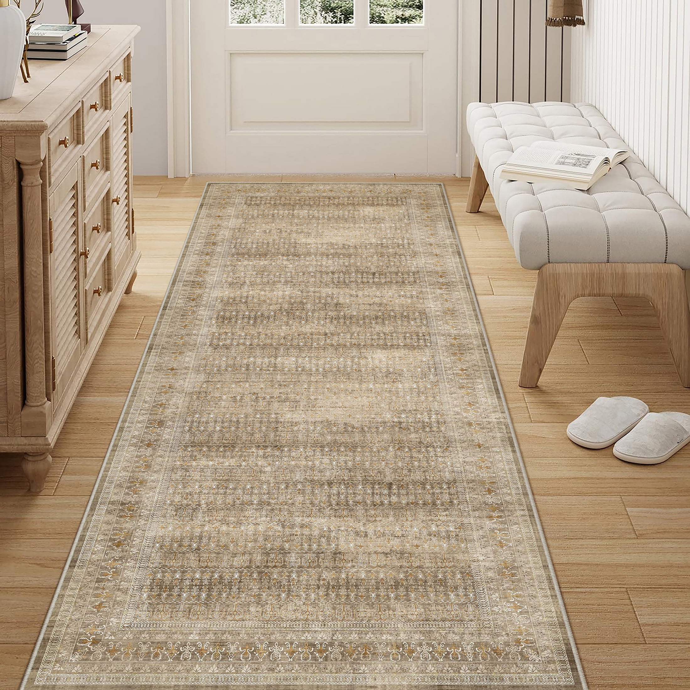 WIPONKEN 2x6 Runner Rugs for Living Room Bedroom Dining Room Office ...