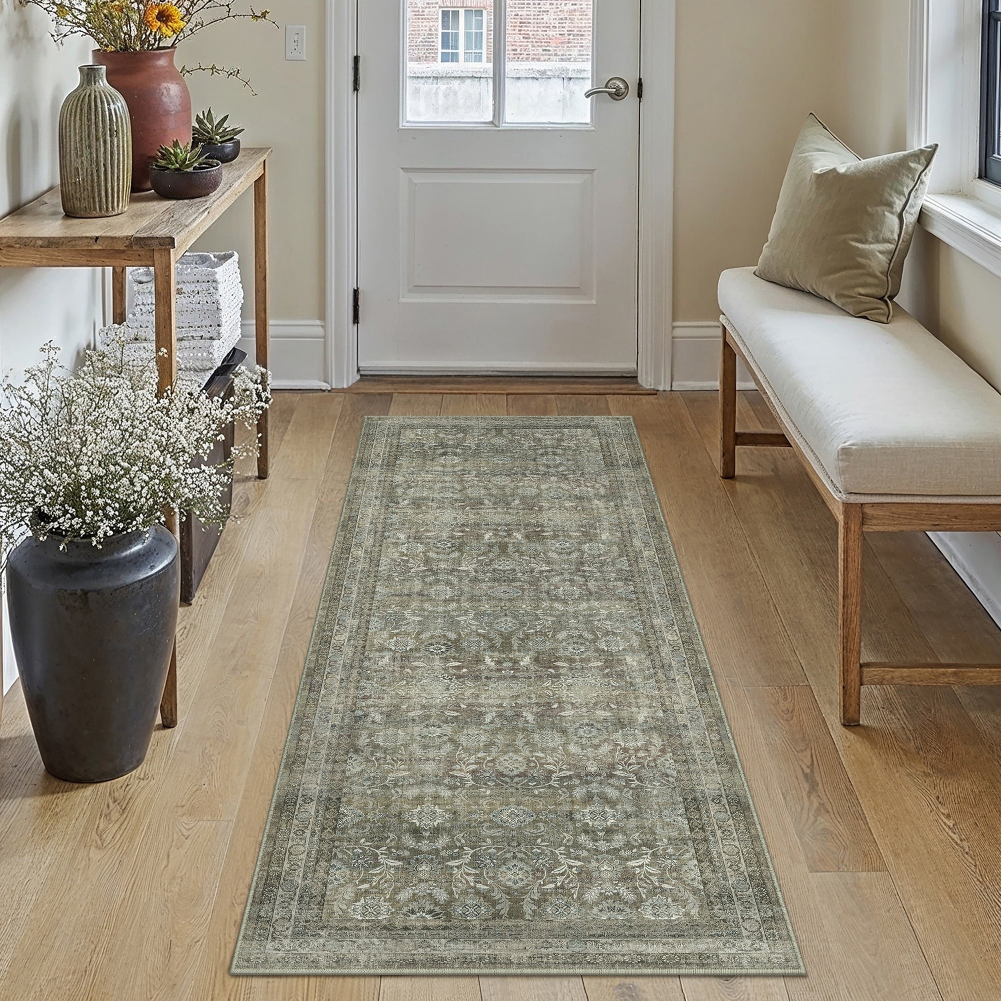 WIPONKEN 2x6 Runner Rugs for Living Room Bedroom Dining Room Office ...