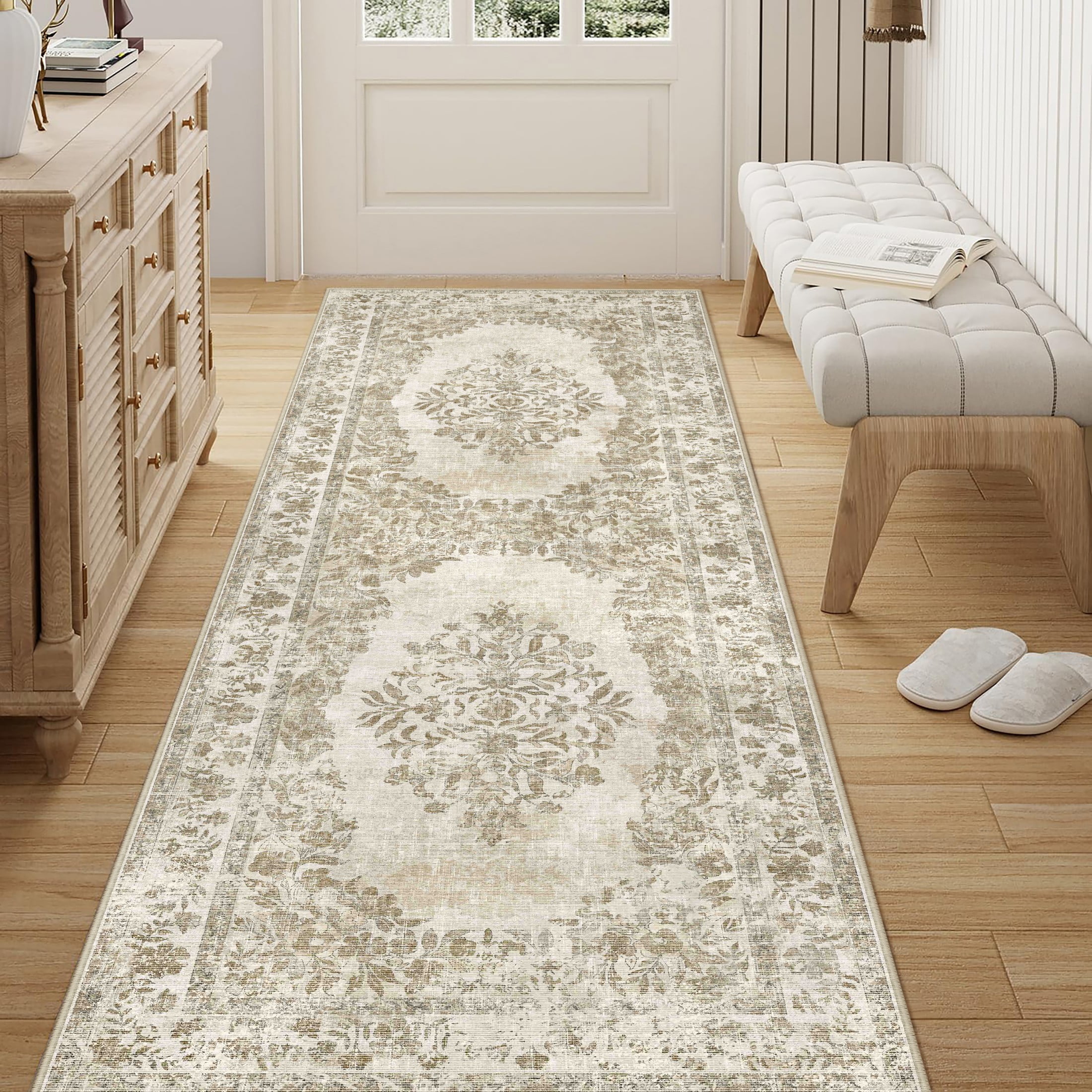 WIPONKEN 2x6 Runner Rugs for Living Room Bedroom Dining Room Office ...