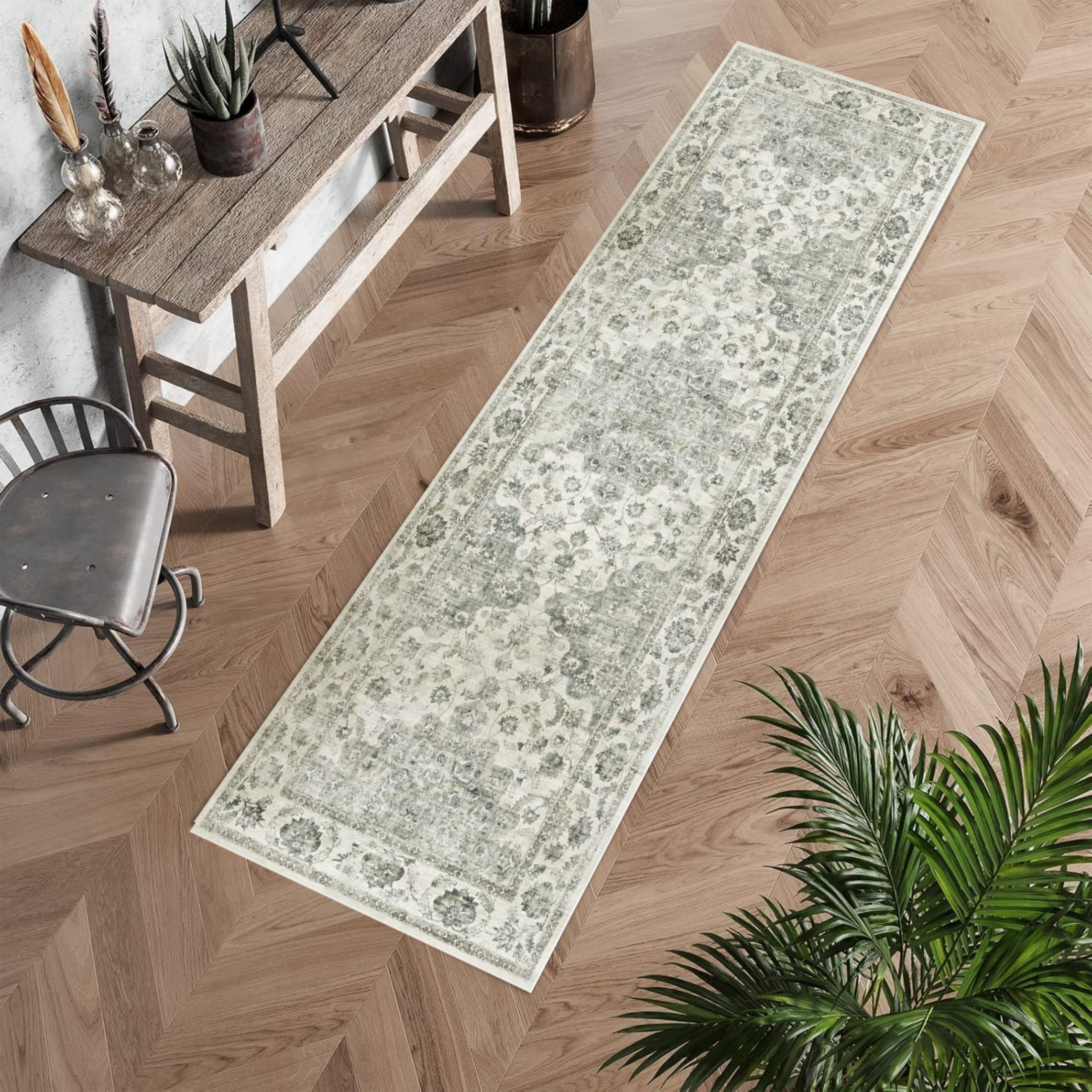 WIPONKEN 2x6 Runner Rugs for Living Room Bedroom Dining Room Office ...