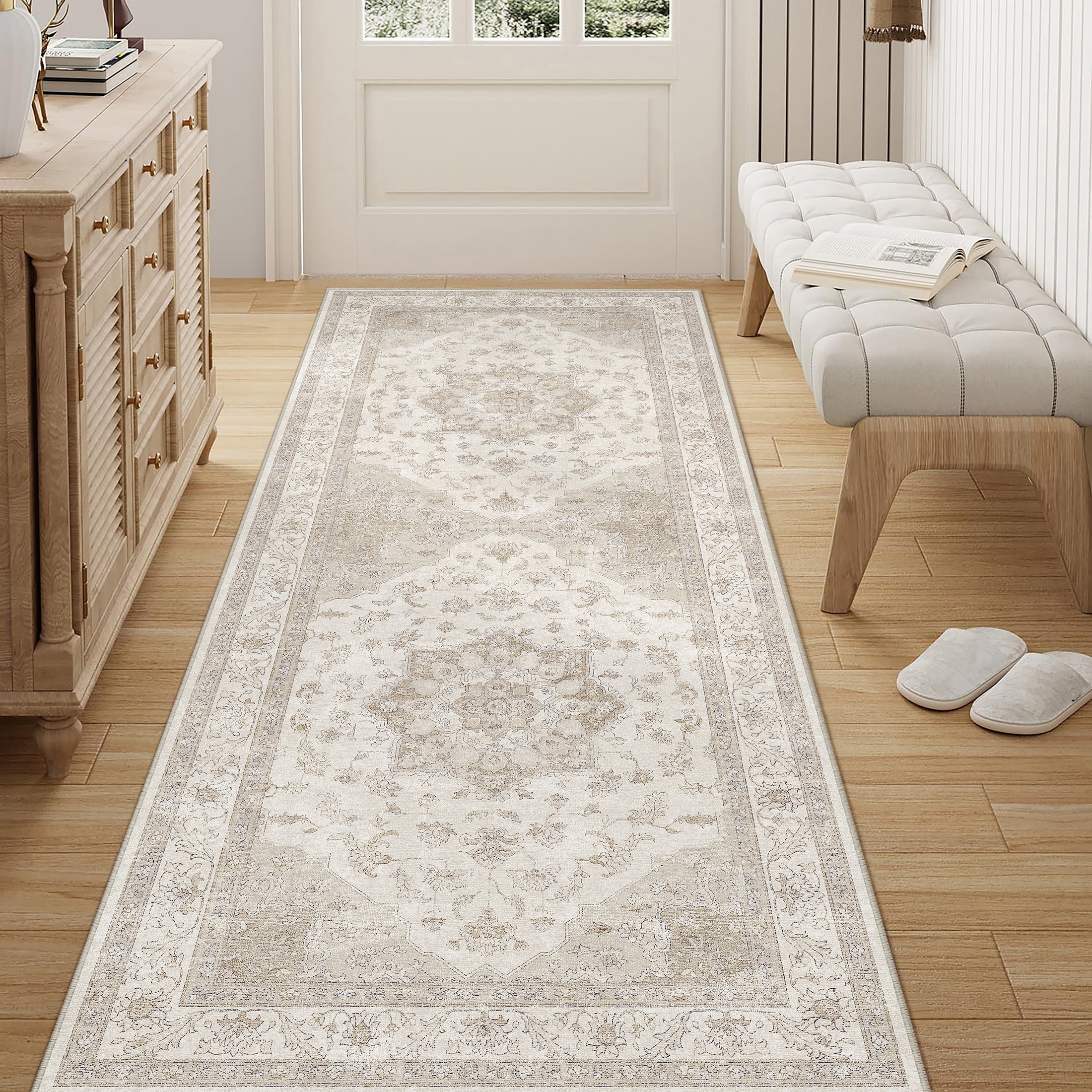 WIPONKEN 2x6 Runner Rugs for Living Room Bedroom Dining Room Office ...