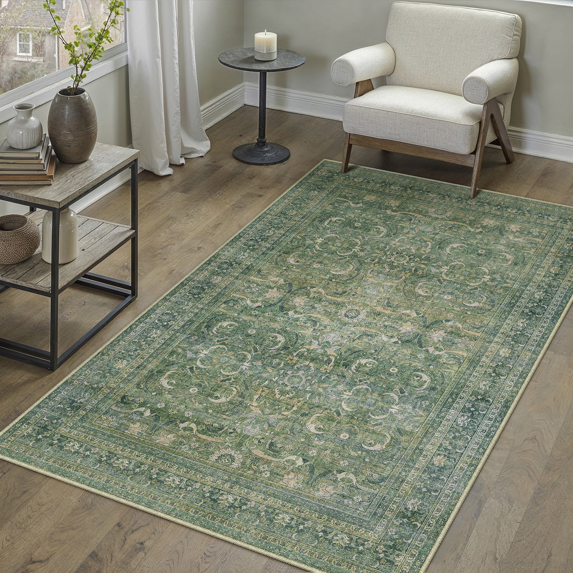 WIPONKEN 3x5 Area Rugs for Living Room Bedroom Dining Room Office ...