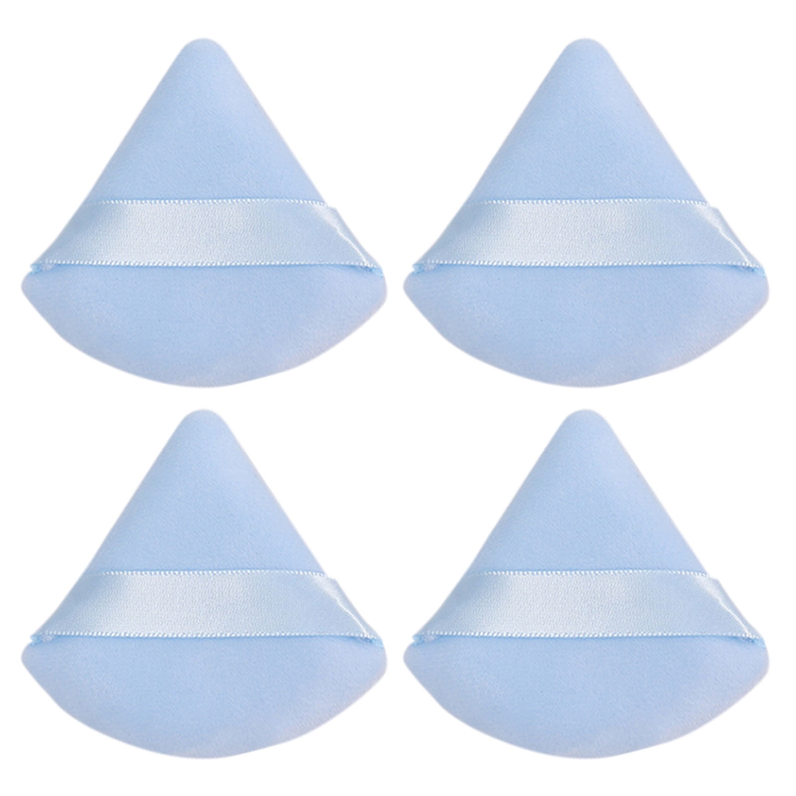 WIQUOKETT 4pc Triangle Powder Puff Soft Powder Puffs for Face Powder ...