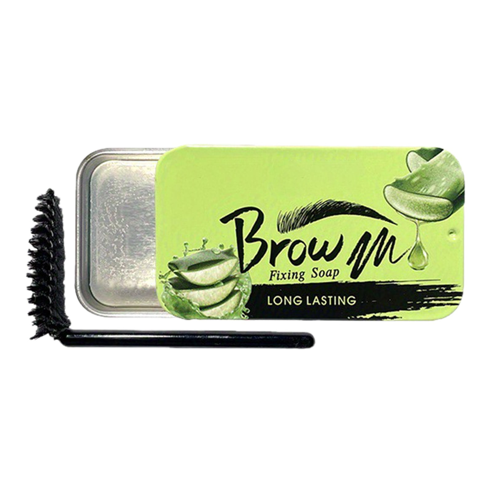 WIQUOKETT Clear and Transparent Brow Styling Soap Natural Looking Long ...