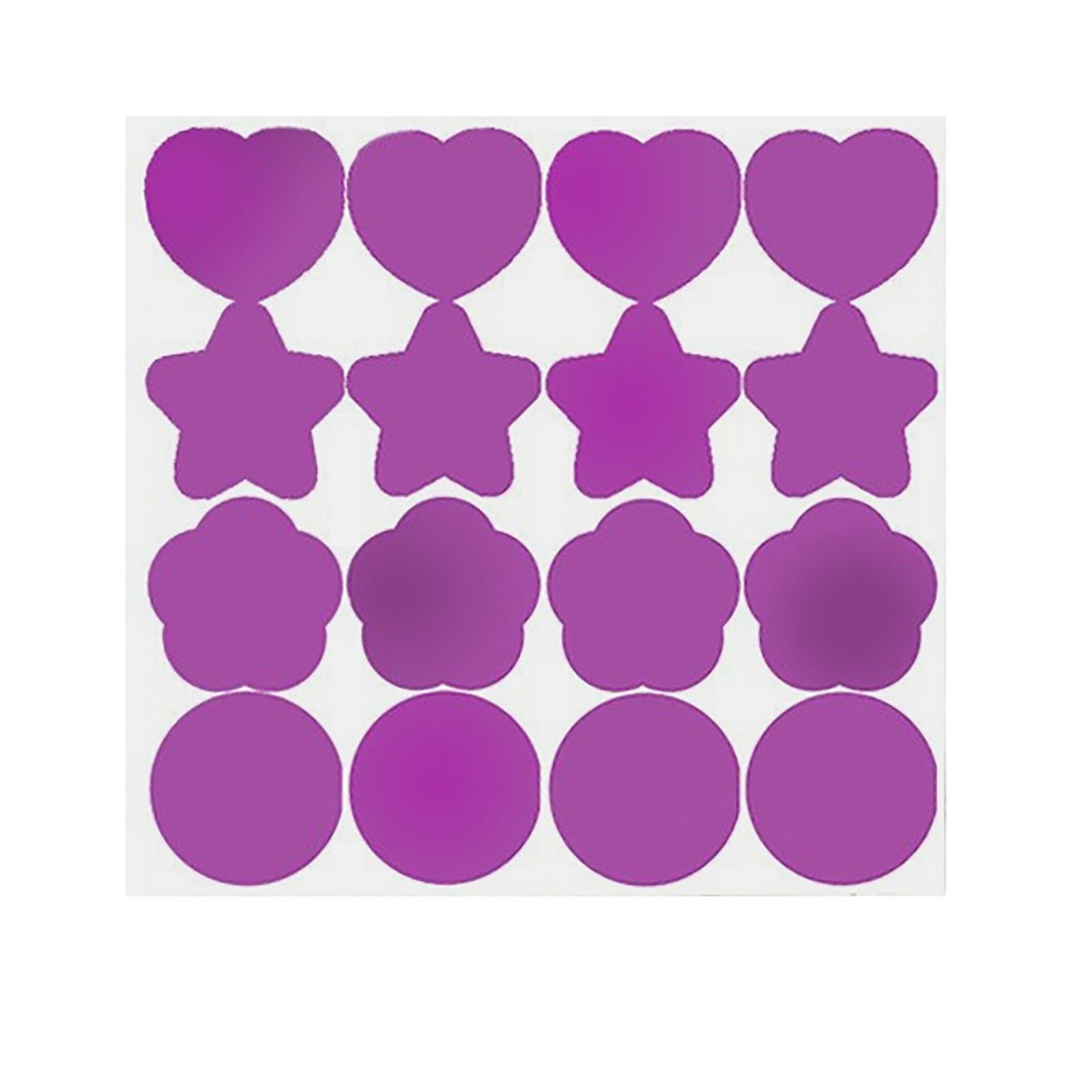 WIQUOKETT Sensitive Color Changing Sticker Instant Response to Sunlight ...