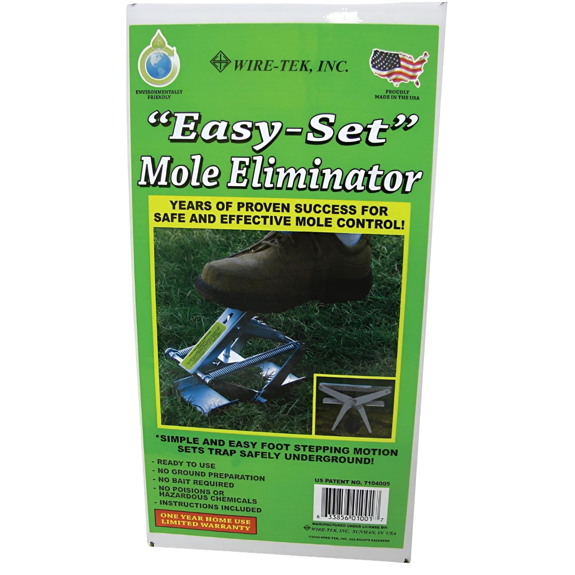 Wire Tek, Mole Eliminator Trap, Pack of 2, Safe Underground Set ...
