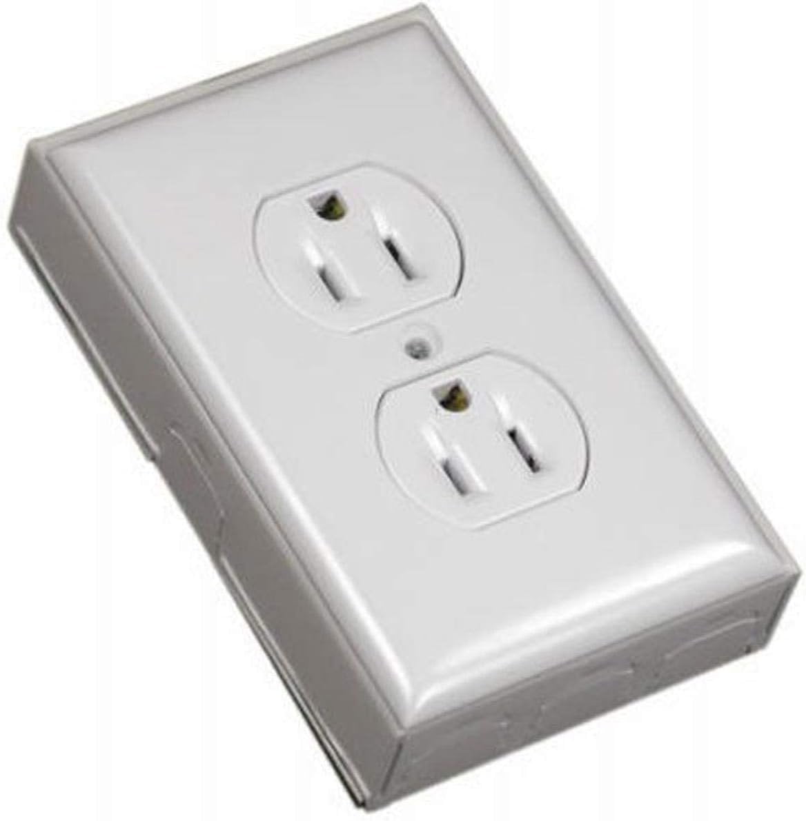 WIREMOLD COMPANY, Ivory B2D Outlet Box Duplex Switch, 1-Pack, 1 Pack ...