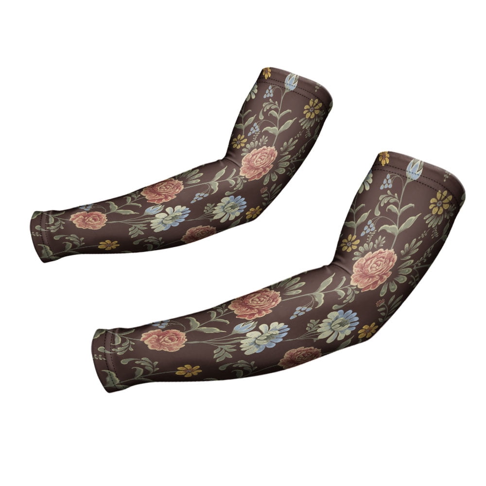 WIRESTER 1 Pair Arm Sleeves Sun UV Protection Cover With Thumb Holes ...