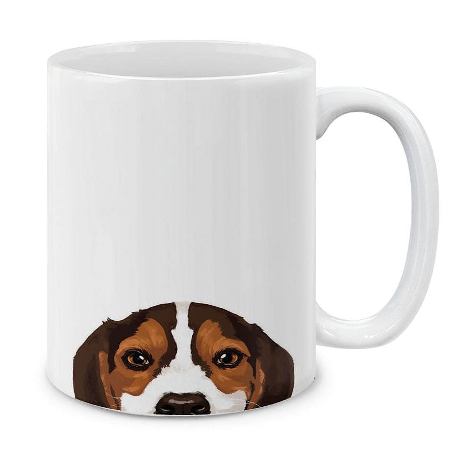 WIRESTER 11 Oz Ceramic Tea Cup Coffee Mug, Beagle Puppy Dog - Walmart.com