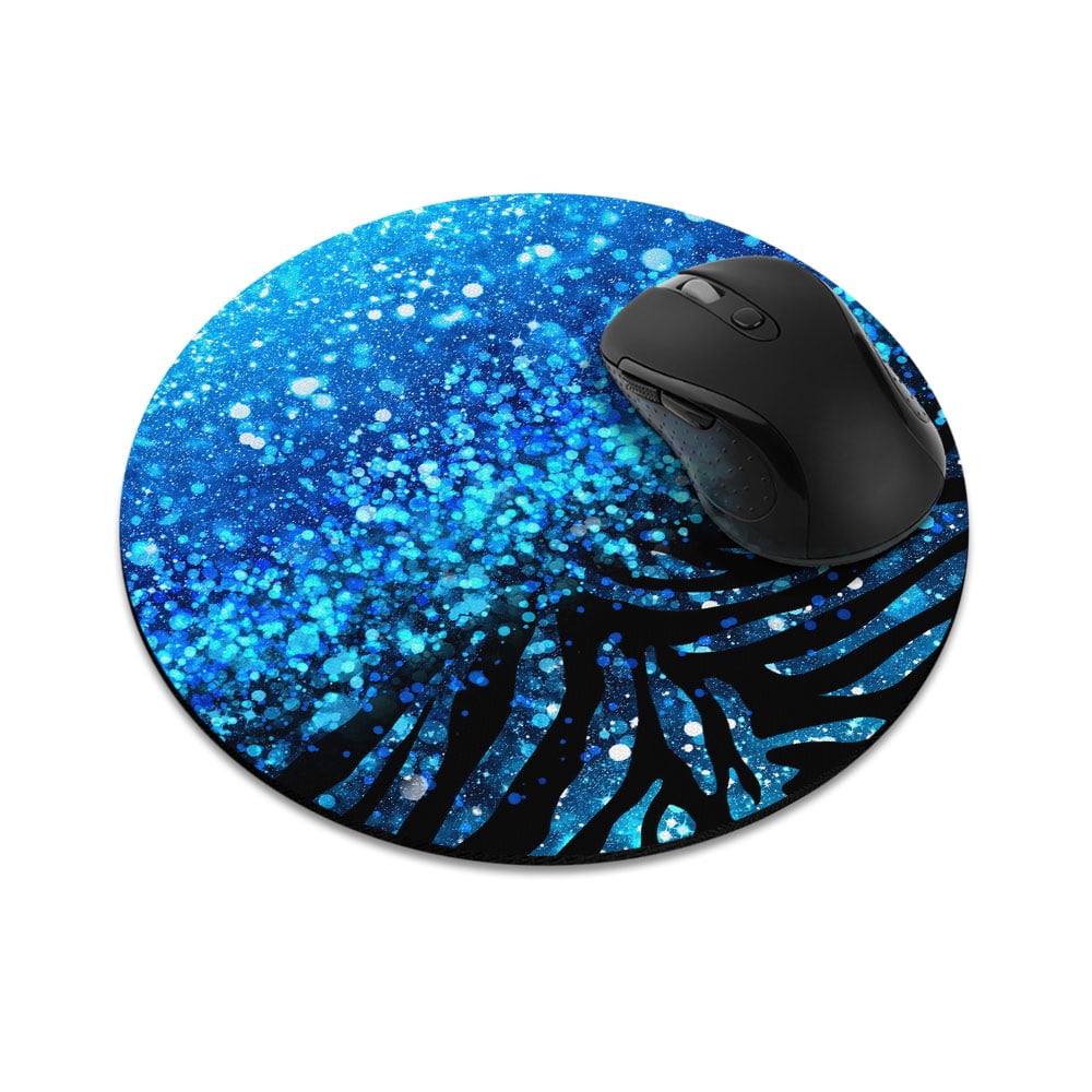 WIRESTER 7.88 in Round Mouse Pad with Non-Slip Rubber Base for ...