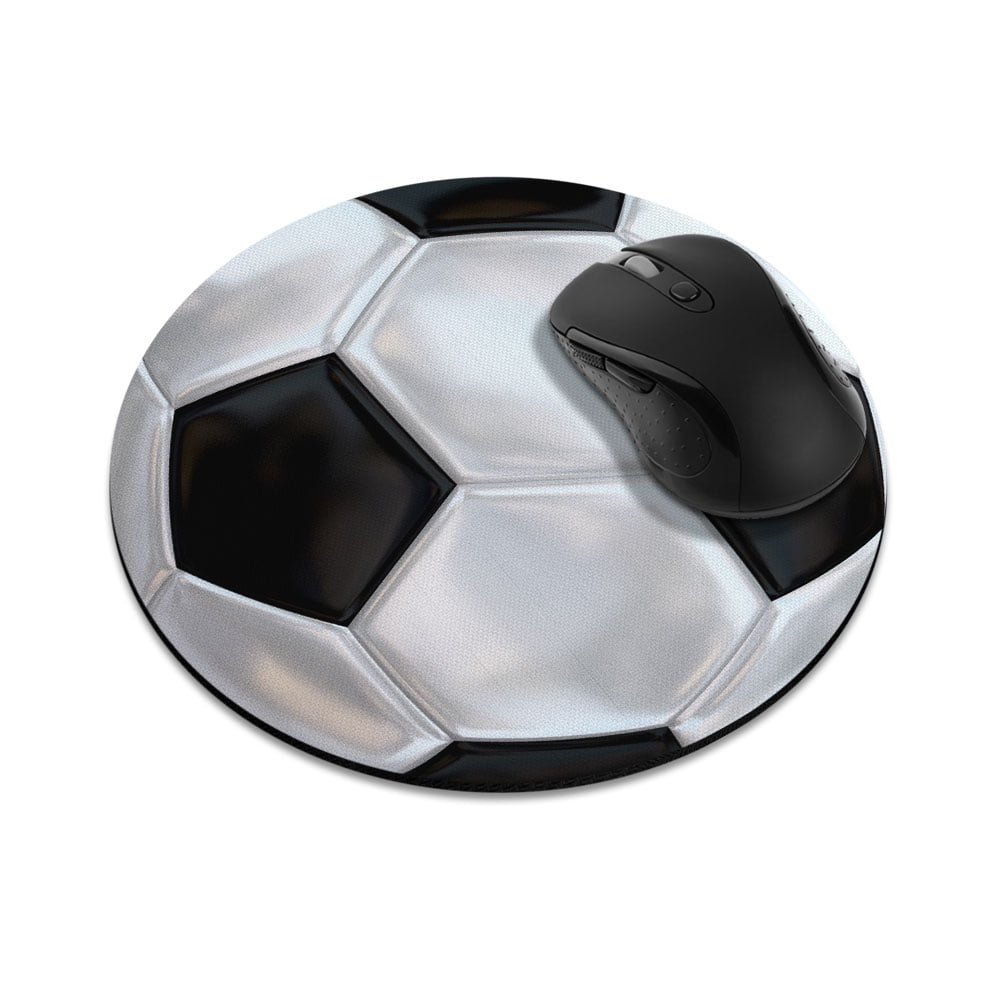 WIRESTER 7.88 in Round Mouse Pad with Non-Slip Rubber Base for ...