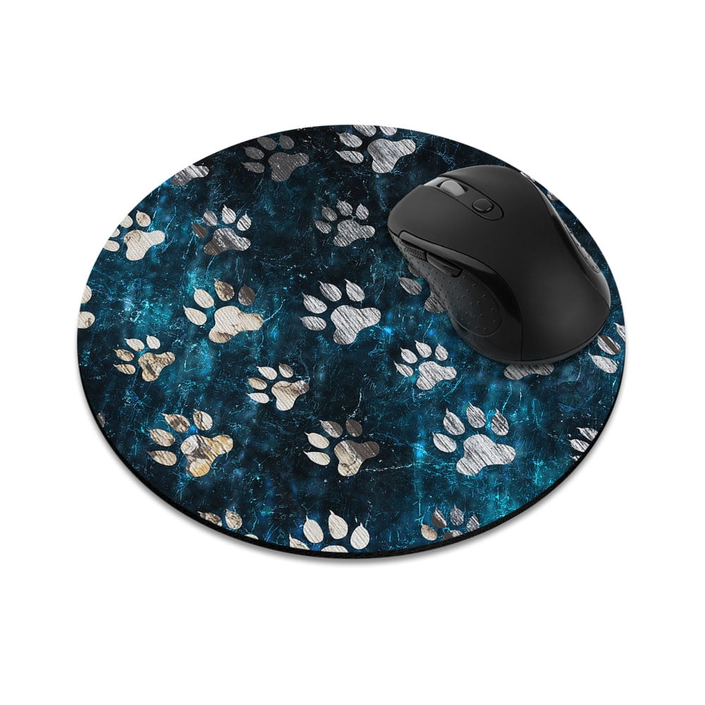 WIRESTER 7.88 in Round Mouse Pad with Non-Slip Rubber Base for ...